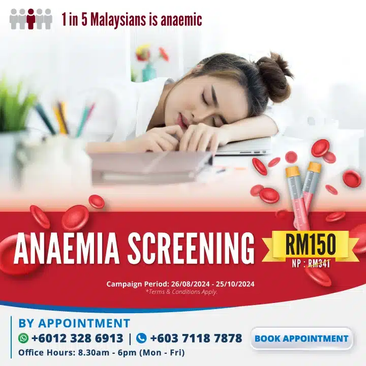 Get Screened for Anaemia Today!